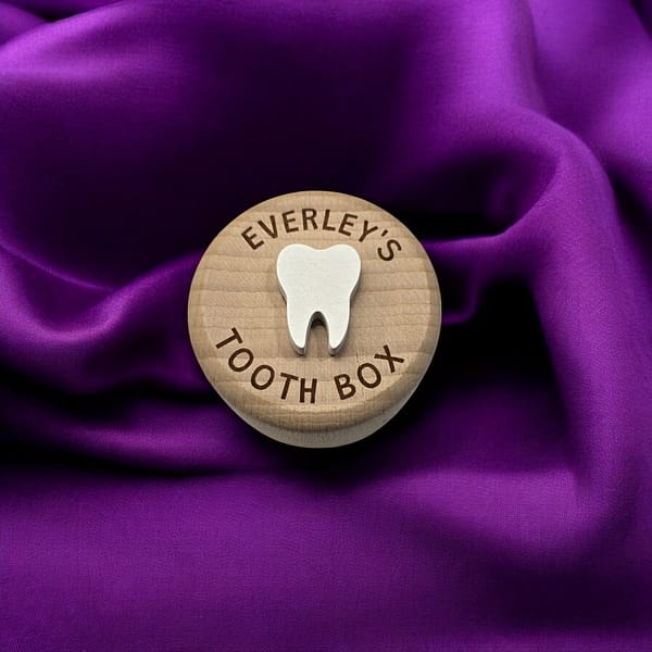 Personalised Tooth Box - Bespoke Engravers